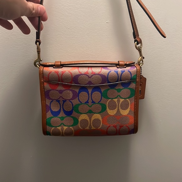 Coach | Bags | Coach Pride Kip Turnlock Crossbody | Poshmark